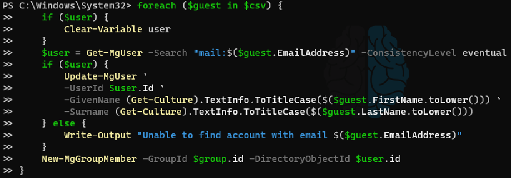 Create Entraid Azuread Guest Users With Additional Attributes Using
