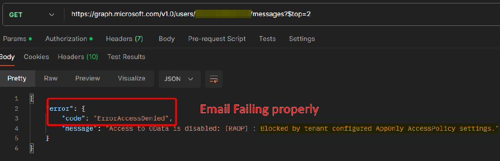 Restrict Graph API Permissions for Exchange Online or Teams/Sharepoint Online